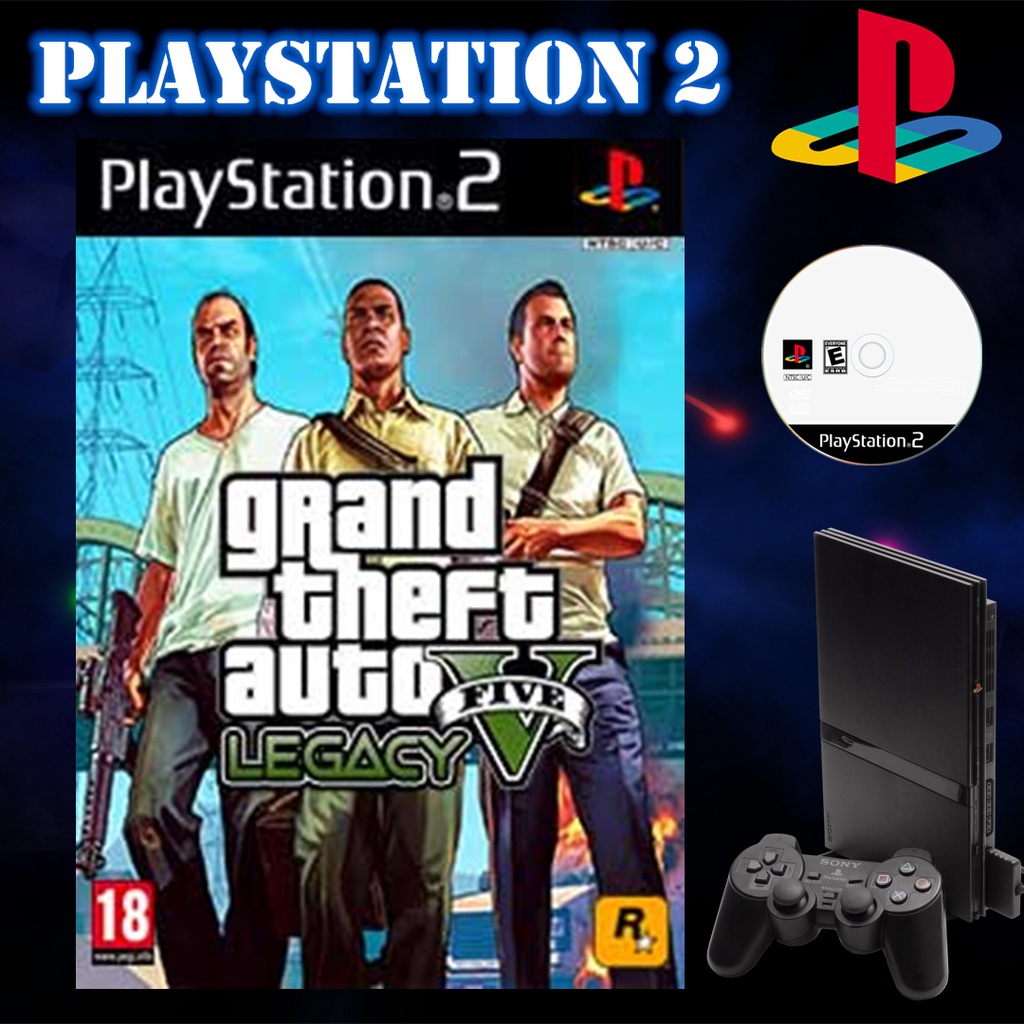 🎮 PS2 DISC READY - GTA V Legacy - 🎮 | Shopee Malaysia