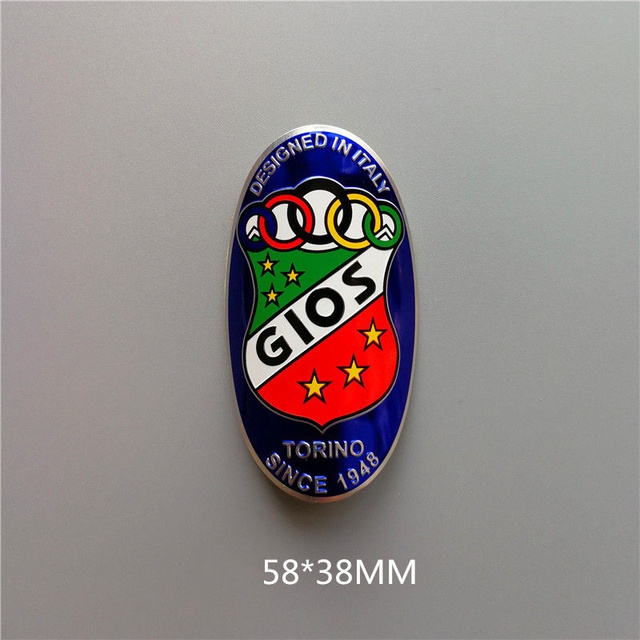 Aluminum Alloy Bike Head Badge Decals Stickers FOR Folding Bicycle MTB ...