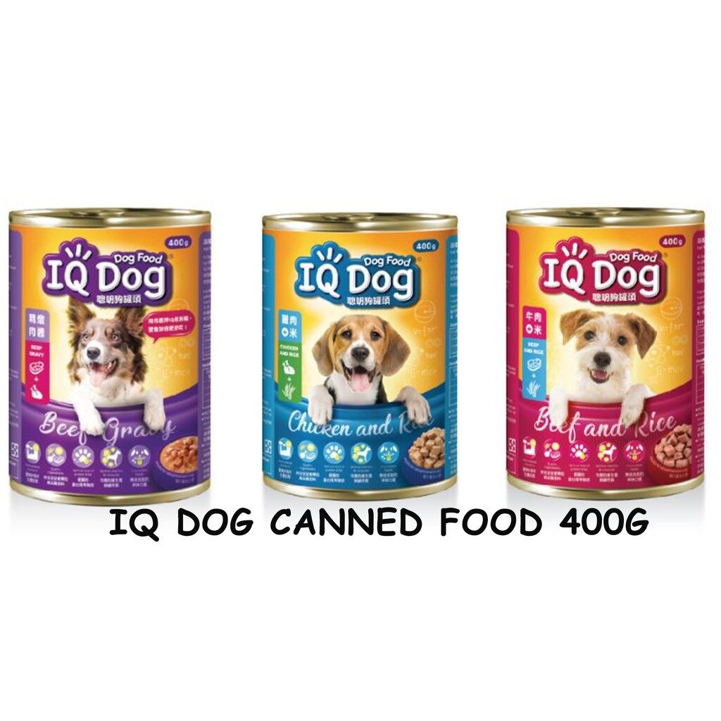IQ Dog Canned Food 400G | Shopee Malaysia