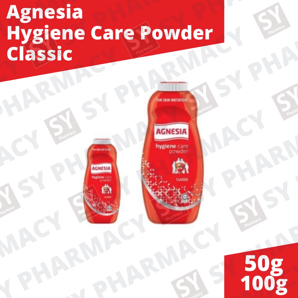 Agnesia Hygiene Care Powder Classic 50g/100g | Shopee Malaysia