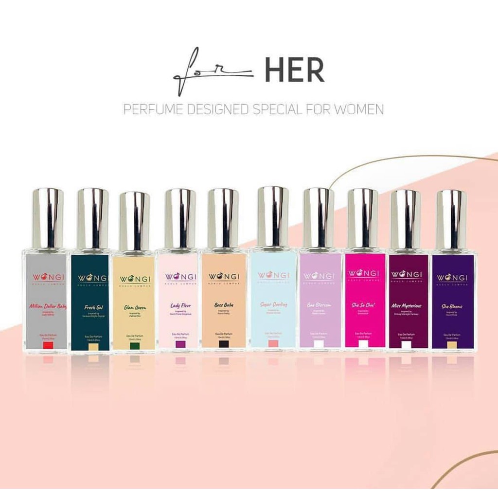 WONGI PERFUME EDP (HER) / Perfume Wongi untuk Perempuan / Female ...