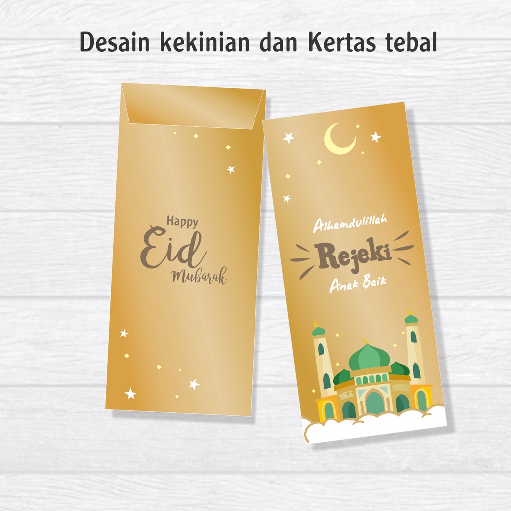 Angpau Eid Al-Fitr Day Custom Envelope / Eid Al-Fitr Envelope Aesthetic ...