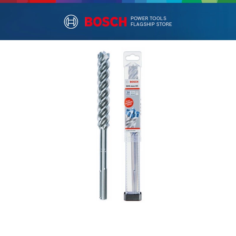 BOSCH SDS-Max 8X Hammer Drill Bit - 18 x 200 x 340 mm/ 18 x 400 x 540 ...