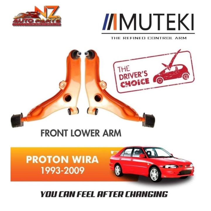 Front lower arm muteki proton wira/satria | Shopee Malaysia