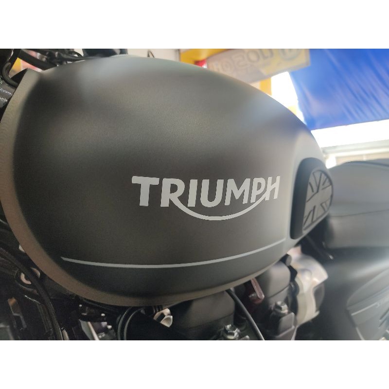 2pcs sticker logo TRIUMPH fuel tank | Shopee Malaysia