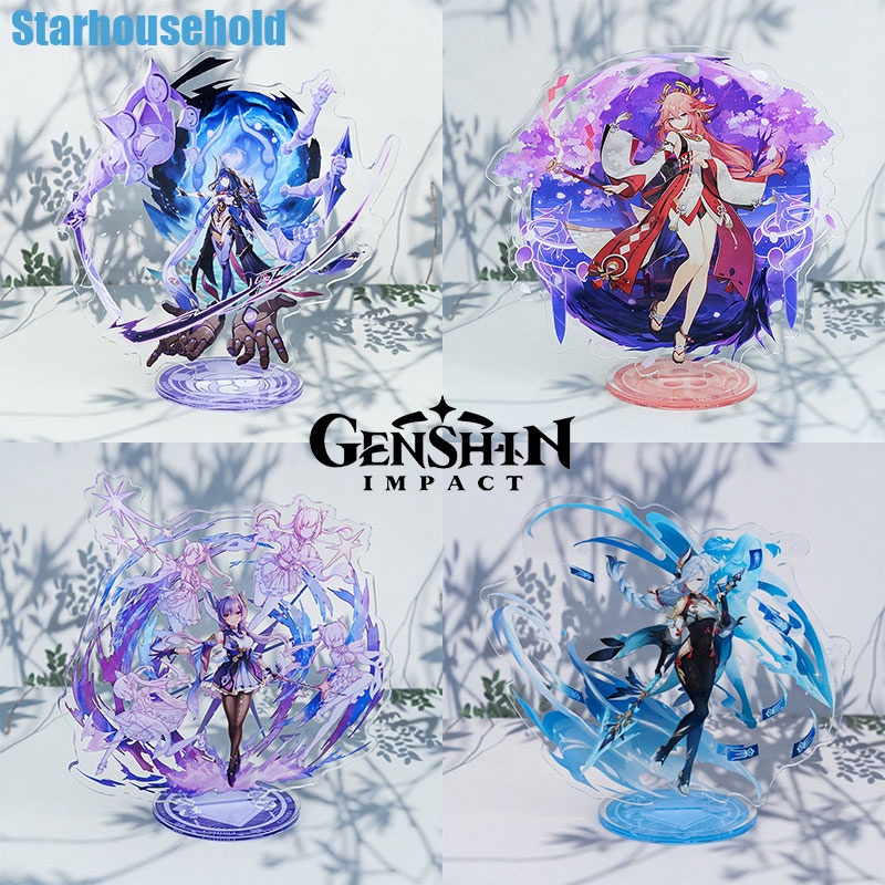 Genshin impact figure Shogun Furina Itto stand | Shopee Malaysia