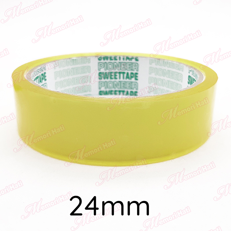 Sweettape Clear Cellophane Tape 40 yards / Pita Selofan / 12mm, 18mm ...