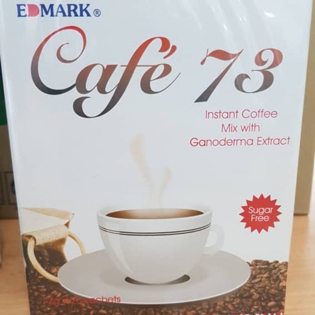 Edmark Cafe 73 instant coffee with Ganoderma Extract Sugar Free | Shopee Malaysia