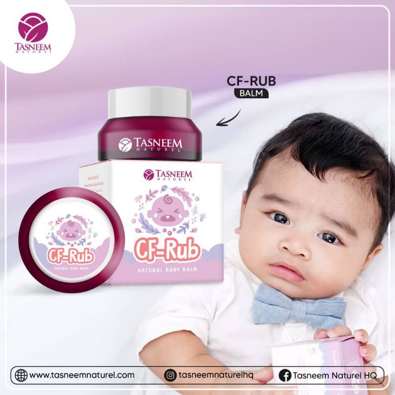 Tasneem Naturel HOT ITEMS 🔥🔥🔥 "Ubat" batuk & selsema baby CF - Rub Balm ...