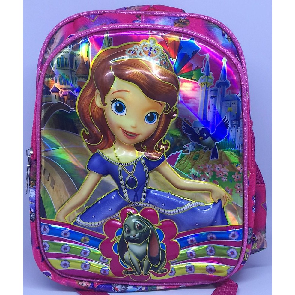 Sofia The First Beg Sekolah Rendah Murah 5D Corak Timbul Cantik High ...