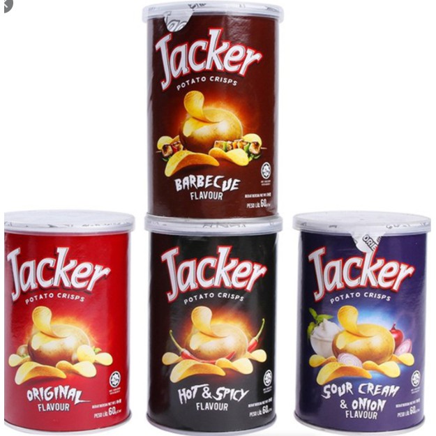 JACKER POTATO CRISPS 60G | Shopee Malaysia