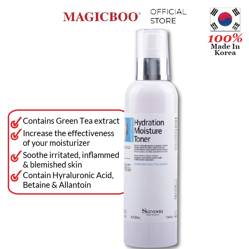 Magicboo Skindom Hydration Moisture Toner (220ml) | Shopee Malaysia