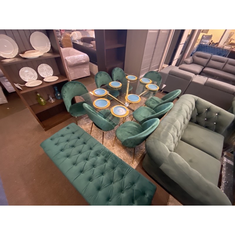 8 Seater dining table PROMOSI HARGA RAYA | Shopee Malaysia