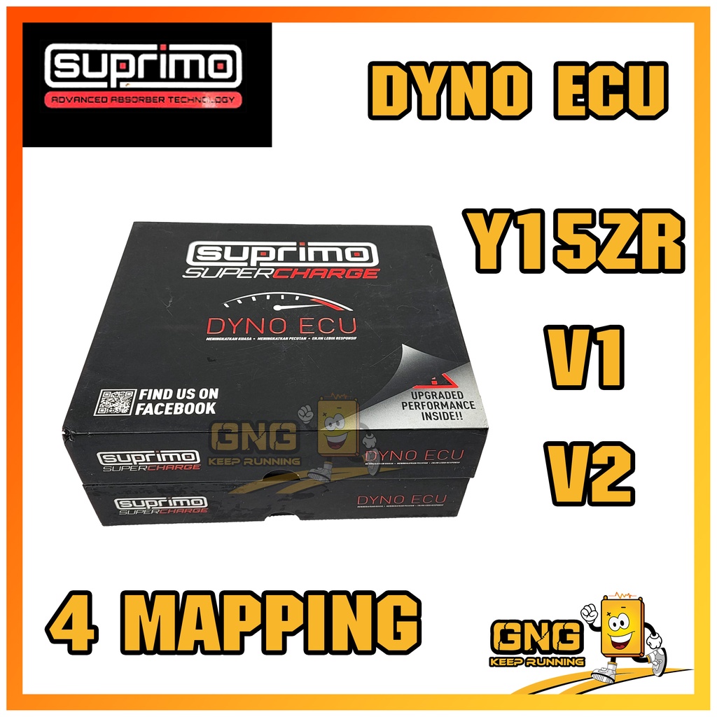 SUPRIMO DYNO ECU WITH 4 MAPPING Y15ZR V1 V2 | Shopee Malaysia