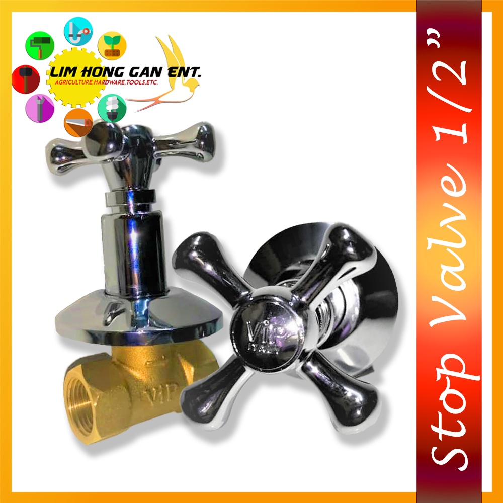 VIP STOPCOCK VALVE | 1/2" inches 15mm | Shopee Malaysia