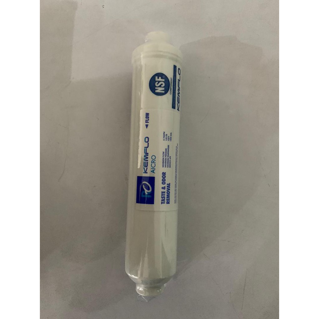 Kemflo T33 Carbon AICRO NSF GAC In-line Filter Replacement Cartridge ...