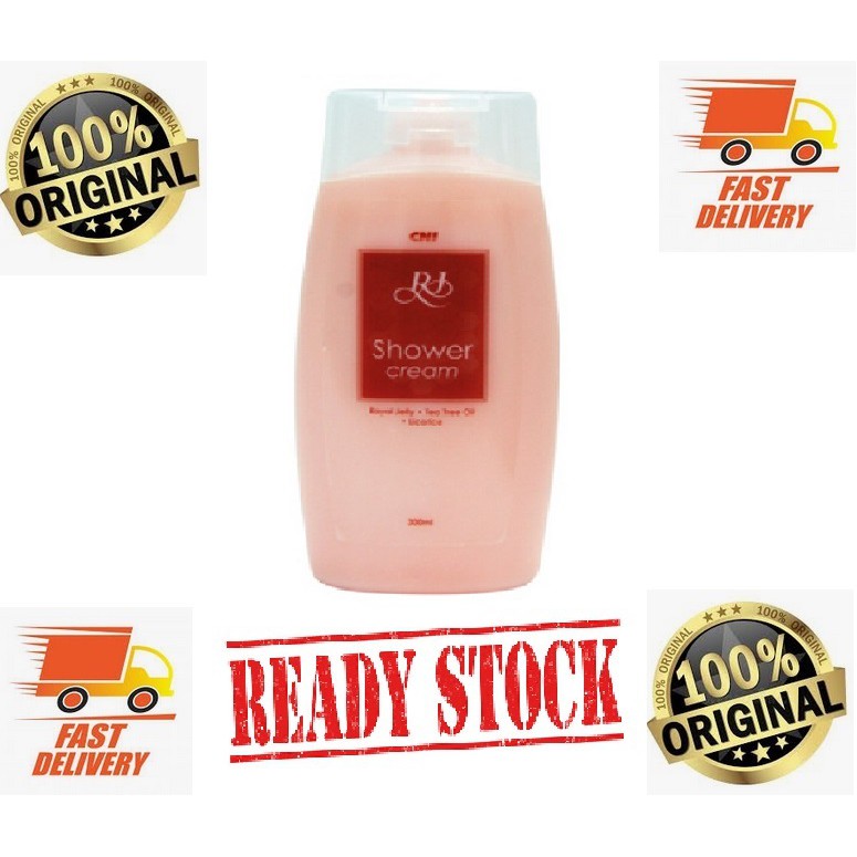 CNI RJ Shower Cream (300ml) - Deodorizes & Cleanses Skin With Natural ...