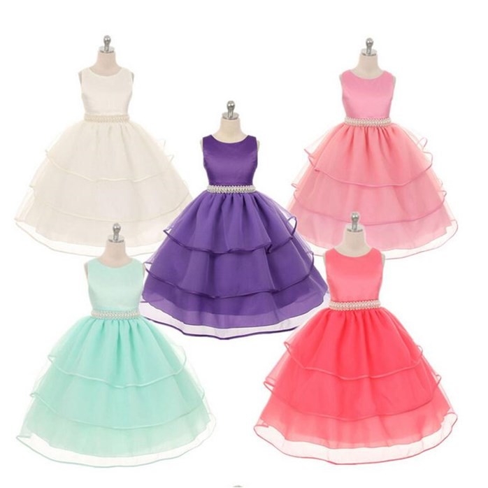 Princess Flower Tutu Gown Dress Girls Kids S2 ( Gaun Budak Dinner ...