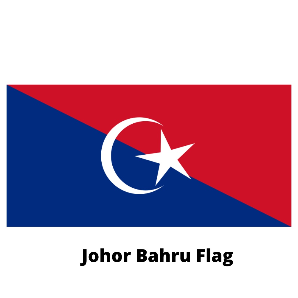 3'X6' BENDERA DAERAH JOHOR BAHRU,KOTA TINGGI,PONTIAN,KULAI DISTRICT NYLON/POLYSTER FLAG | Shopee ...