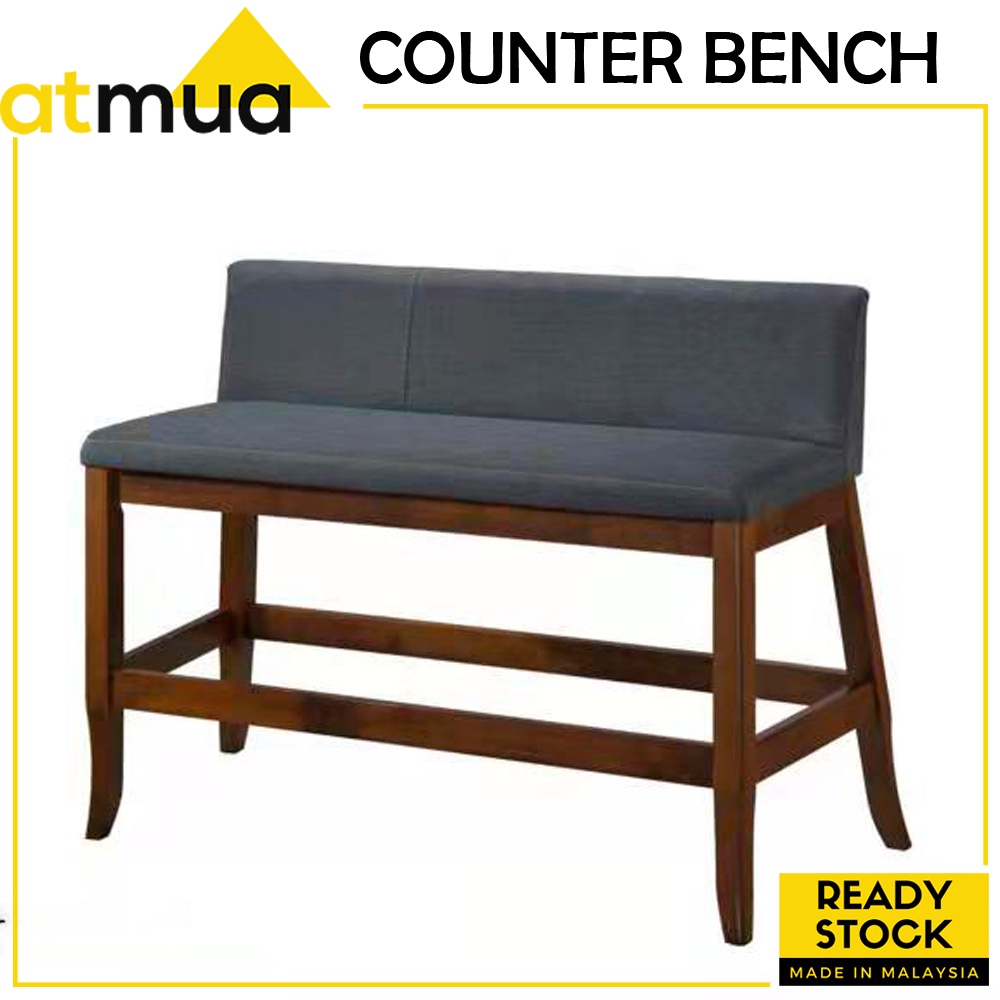Atmua Furniture Ella Counter Bench High Bench Bangku Tinggi (Seat ...