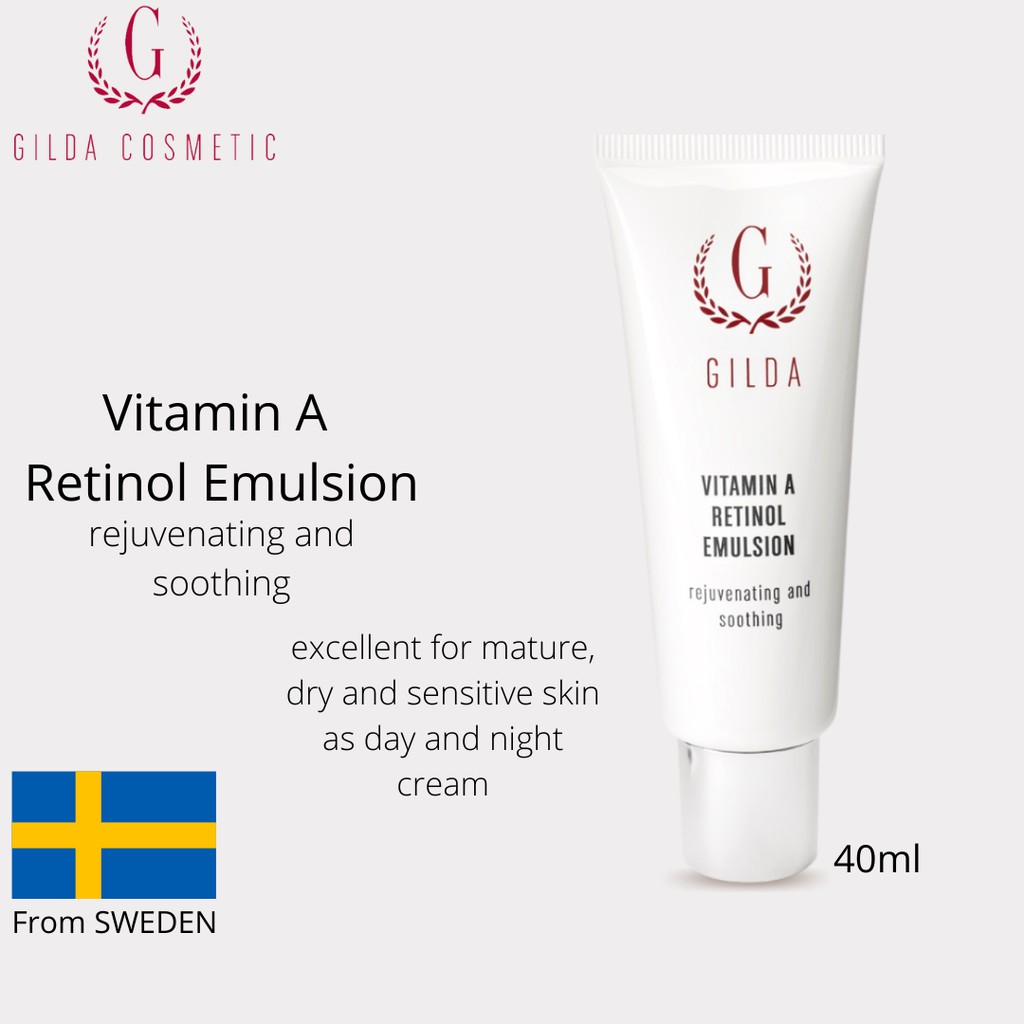 Gilda Vitamin A Retinol Emulsion 40ml | Shopee Malaysia