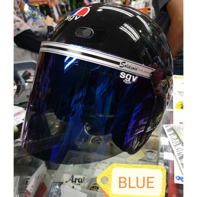 ***restock*** VISOR SGV VISOREX AV TINTED, RAINBOW, BLUE & GOLD ...