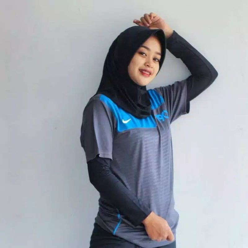 Sports hijab for volleyball badminton running | Instant hijab wear it ...
