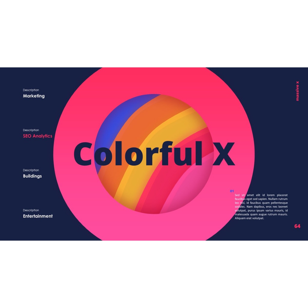 Massive X Powerpoint Template | Koleksi Template PowerPoint | Shopee ...