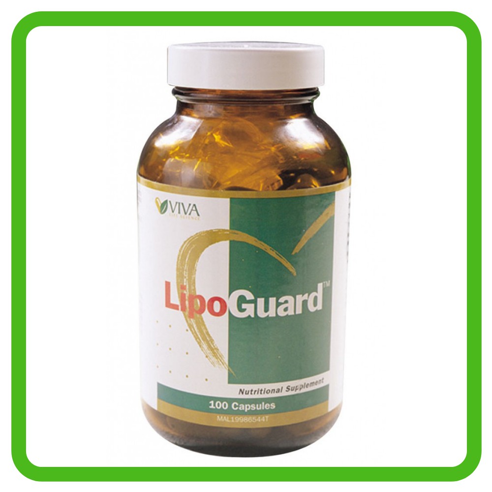 VIVA LipoGuard Heart Supplement Fish Oil Omega-3 Fatty Acids Lower ...