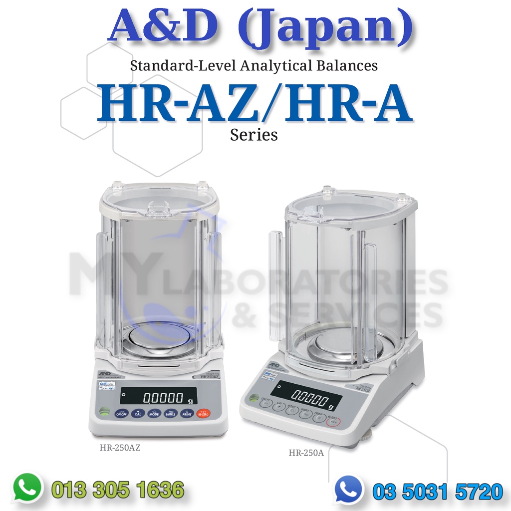 A&D Japan Analytical Balances HR-250AZ | Shopee Malaysia