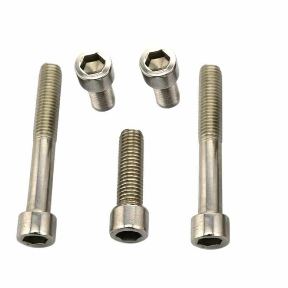 1/5/10/25pcs M2 M3 M4 M5 M6 M8 201 A2 Stainless Steel Black Hexagon Hex Socket Head Cap Allen ...