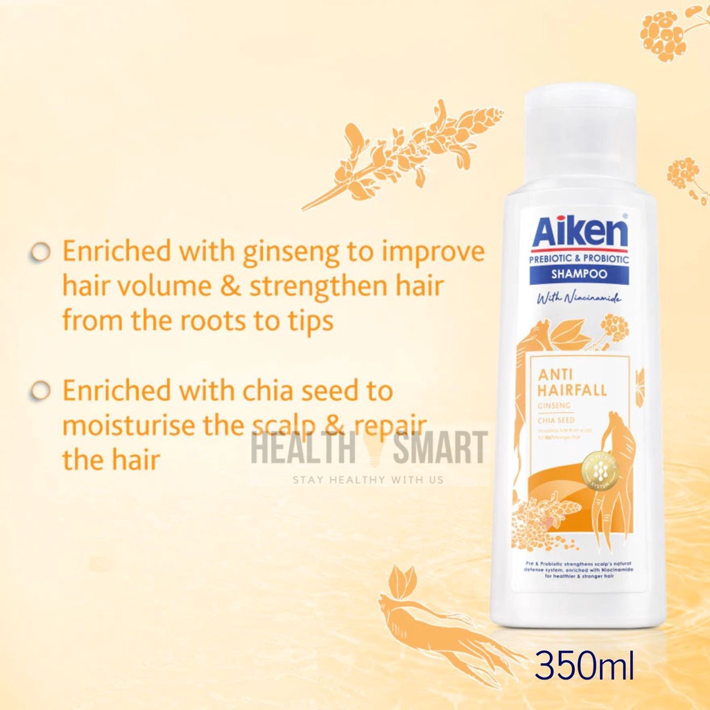 AIKEN Shampoo / Aiken Prebiotic & Probiotic Shampoo - Anti Dandruff ...