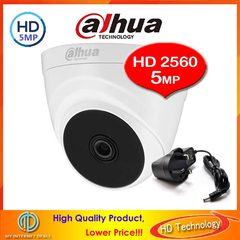 Qi Tech HiK Vision Dahua CCTV IR Dome Camera HD 5MP 2560P LED Infra Red ...
