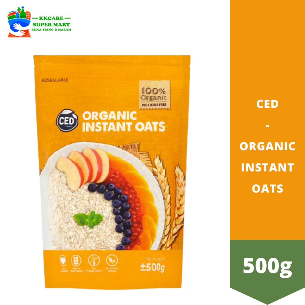 CED - Organic Instant Oats - 500g | Shopee Malaysia