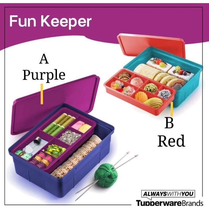 💥Limited Units!💥Tupperware Fun Keeper (1 set) | Shopee Malaysia
