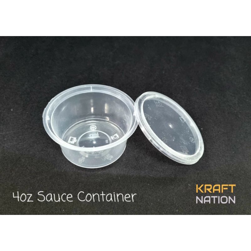 [Ready Stock] 4oz/100ml PP Sauce Container with Lid | Shopee Malaysia