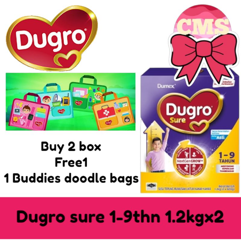 DUGRO SURE 1.2KG X 2 BOX | Shopee Malaysia