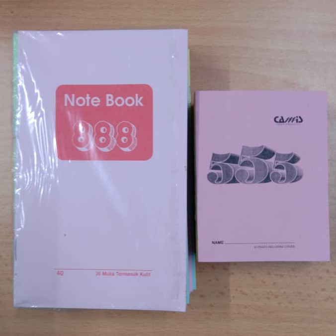 Note Book/Buku Nota- 555 | Shopee Malaysia