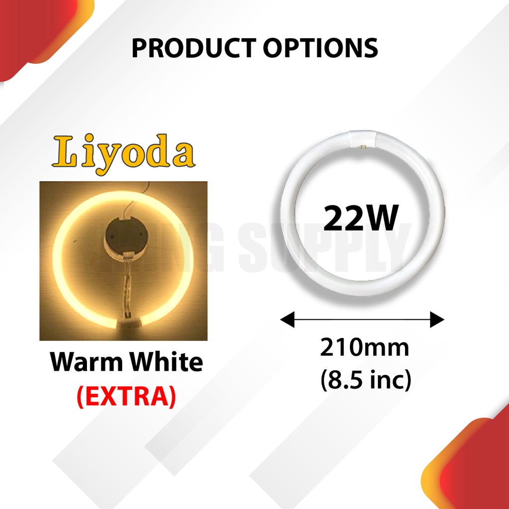 Hitachi T9 Ring Light Circular Fluorescents Tube 40w 32w 22w Ceiling Light Round Daylight White ...