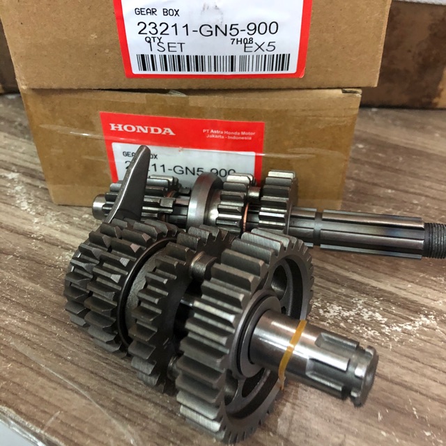 Ex5 HI POWER EX5DREAM WAVE110 WAVE125. GEAR BOX SET. FULL SET | Shopee ...