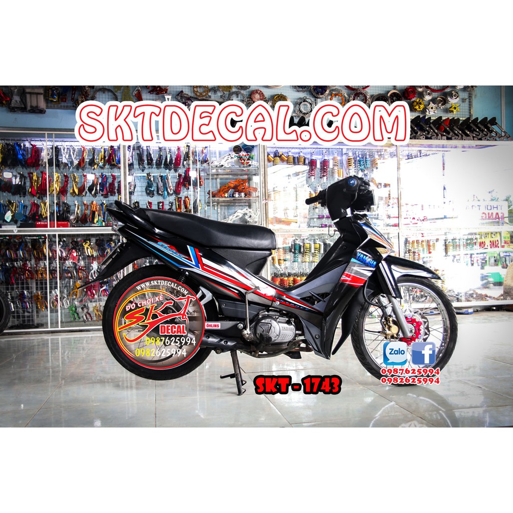 Sirius red and black car decal, mcal material | Shopee Malaysia