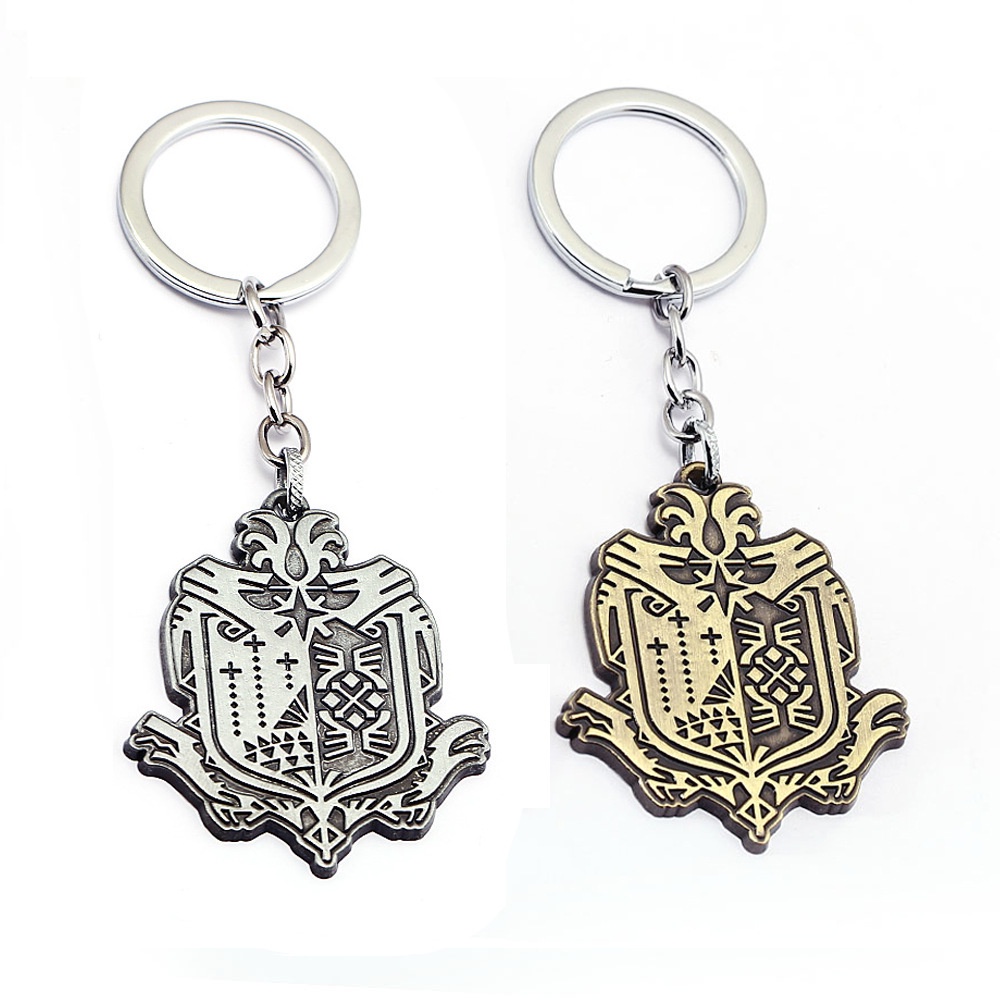Anime Game Monster Hunter World Hunter Guild Logo Keychain | Shopee ...