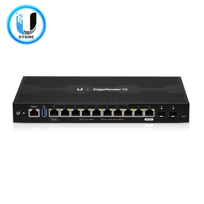 Router and Load Balancing Ubiquiti EdgeRouter 12 (ER-12) - Load Bearing ...