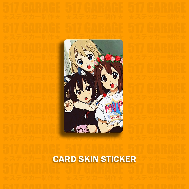 K-ON - ANIME STICKER - T*G STICKER - ATM STICKER - ACCESS CARD STICKER ...