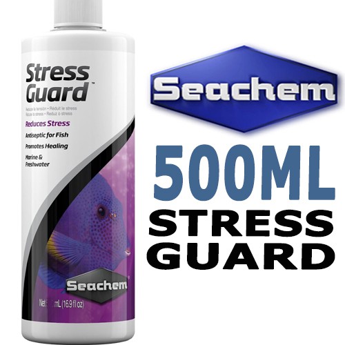 SEACHEM STRESS GUARD 500ML ( Antiseptic For fish ) | Shopee Malaysia