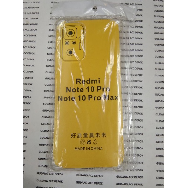 Softcrack JellyCase Anti Crack Clear For Redmi Note 10 Pro/ Redmi Note ...