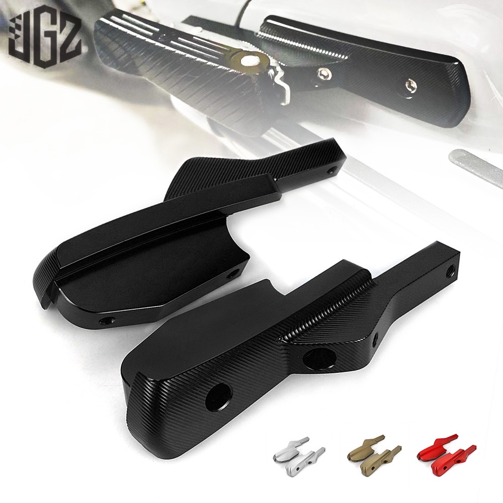 Motorcycle CNC Passenger Foot Peg Extension Extended Footrests Shift ...