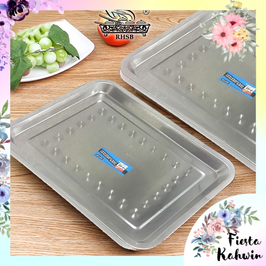 TRAY RECTANGULAR / DULANG TALAM / RECTANGLE SERVING PLATE / SERVING ...