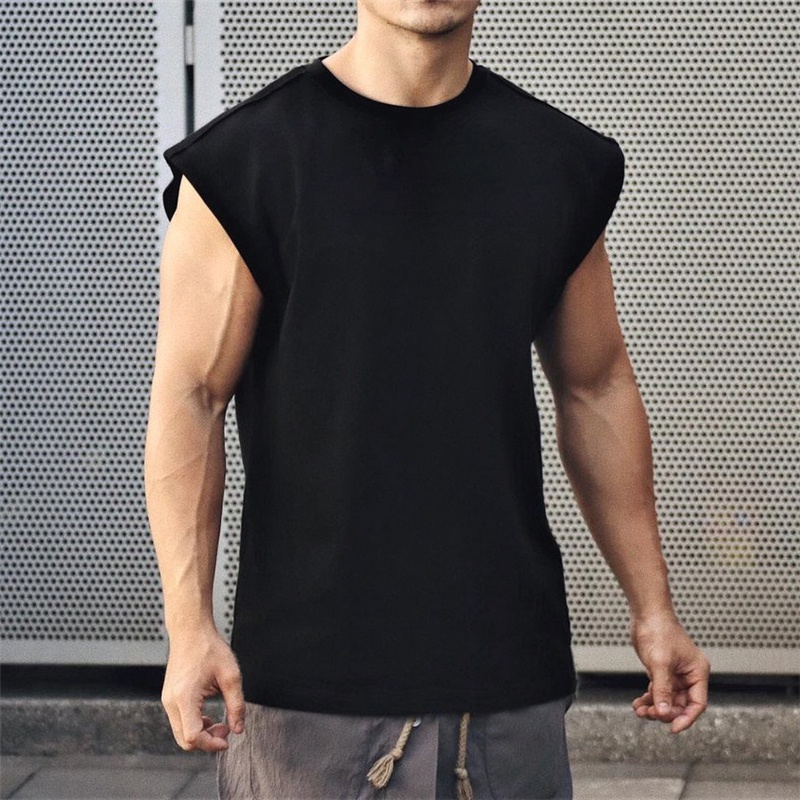 Training wear Men's Mesh Fitness Vest Summer Breathable Loose Sports ...