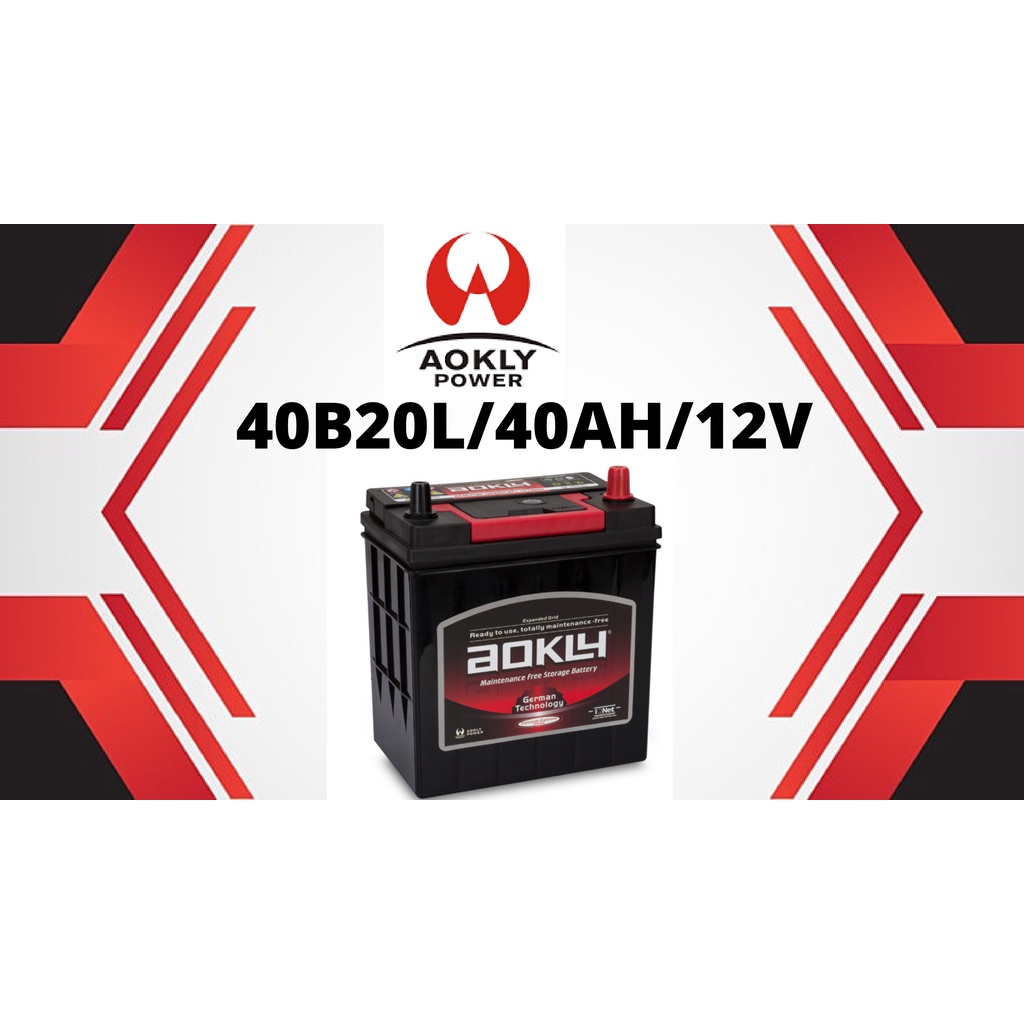 (Installation Included)NS40ZL AOKLY BATTERY MF |44B20 Car Battery ...